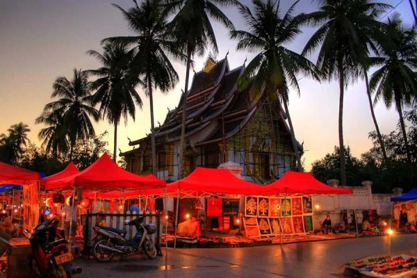 Luang Prabang Night Market Laos Tours